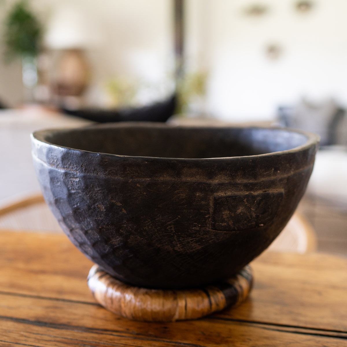 Authentic Fulani Bowl ~ Dark – Craft Enterprises