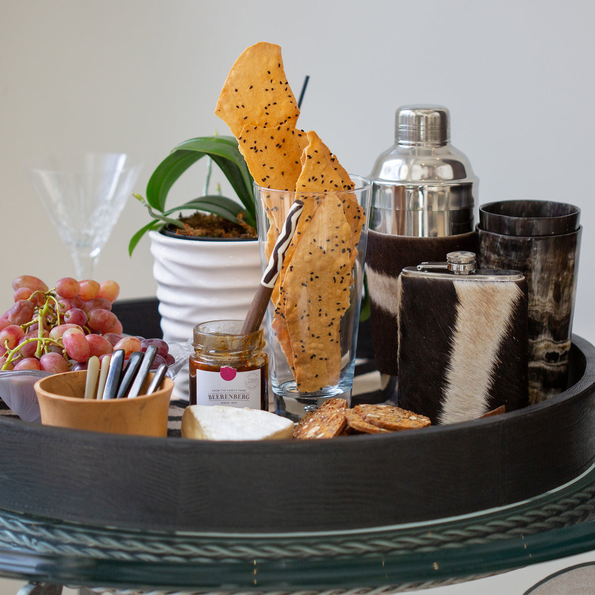 Zebra Hide Cocktail Shaker – Craft Enterprises